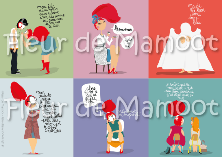 Set de table Medley | Fleur de Mamoot Design